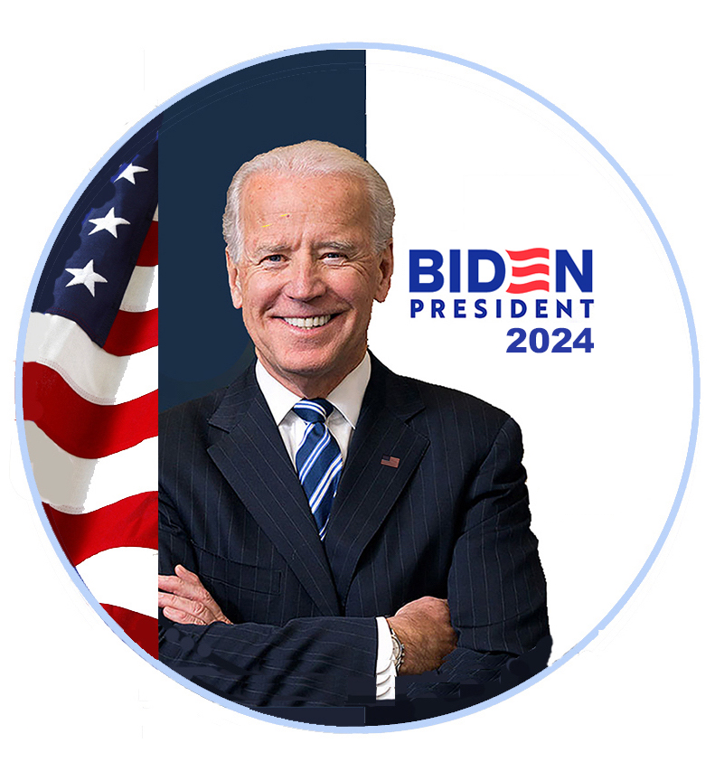 Biden President 2024 Pin | CampaignStore2026