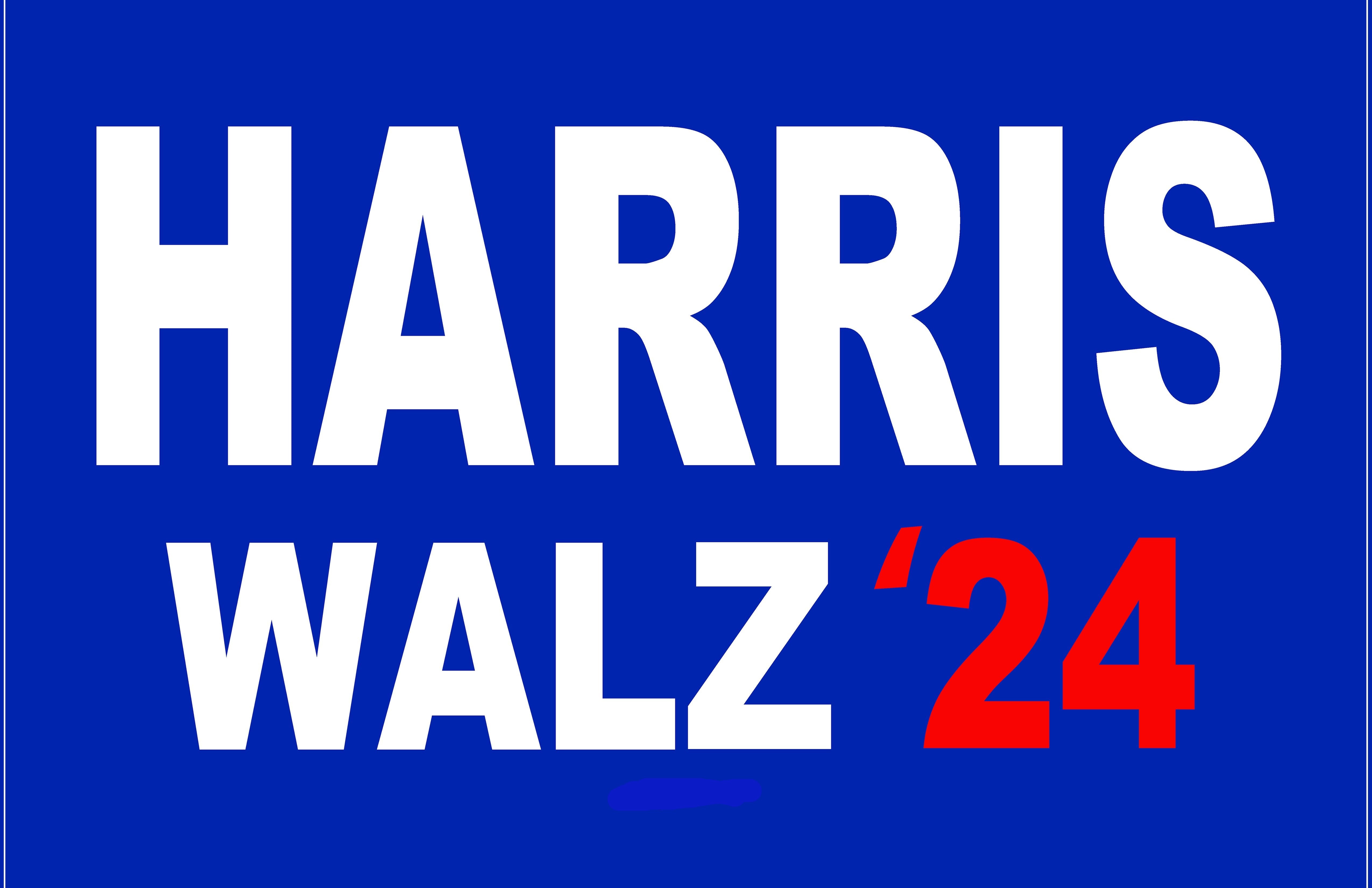 Harris-Walz Window Sign | CampaignStore2026