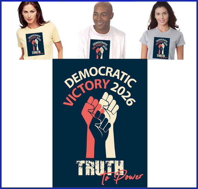 Democratic Victory 2026 Tee | CampaignStore2026