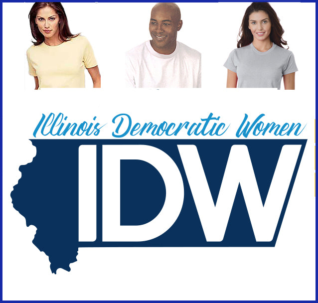 Illinois Democratic Women Tee | CampaignStore2026