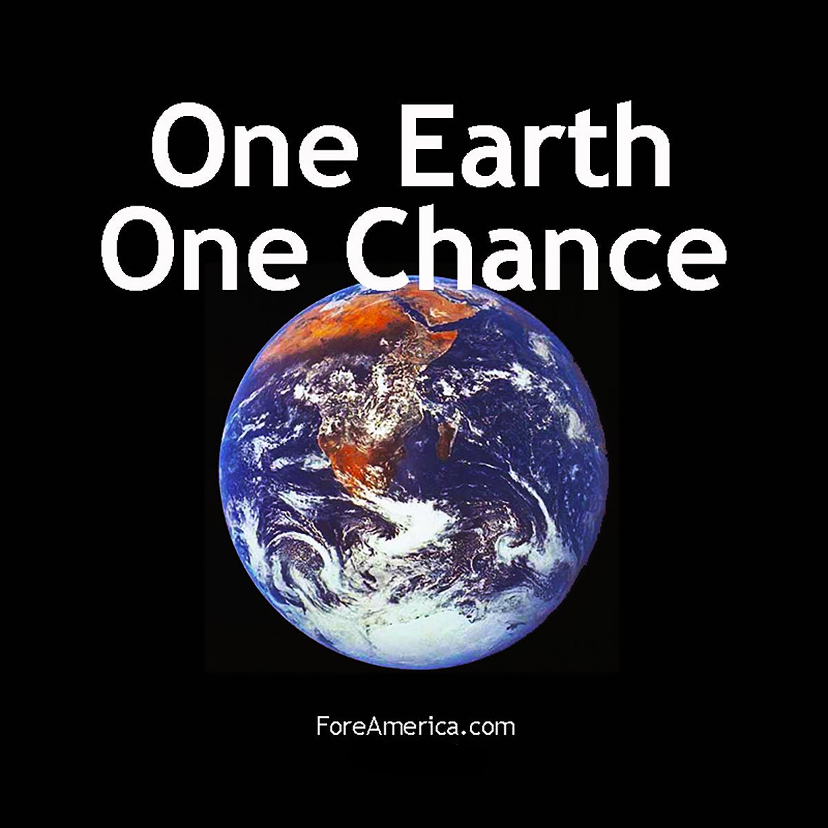 One Earth One Chance Magnet | CampaignStore2026